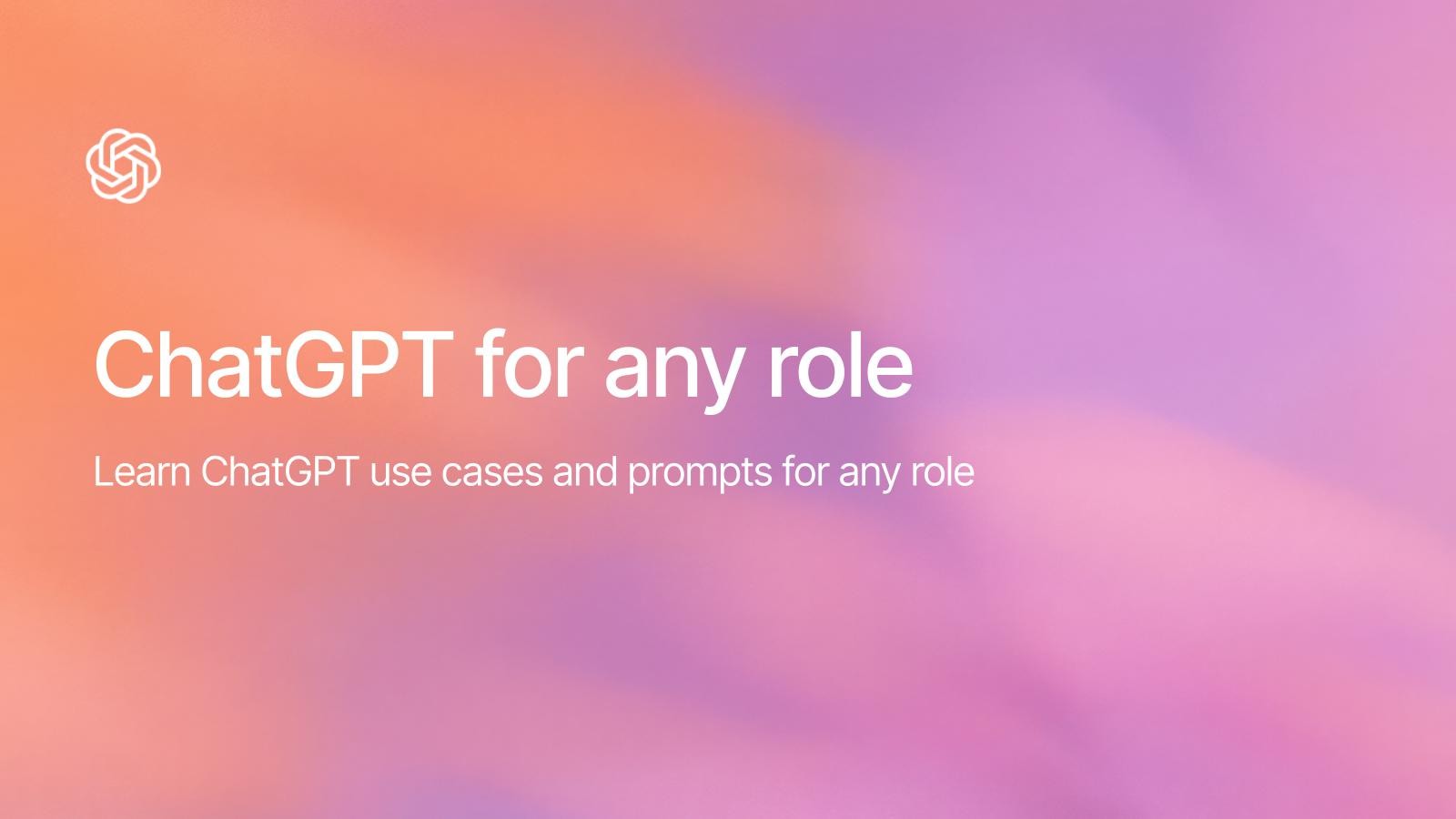 Prompt Packs for Business: Improve Productivity with ChatGPT